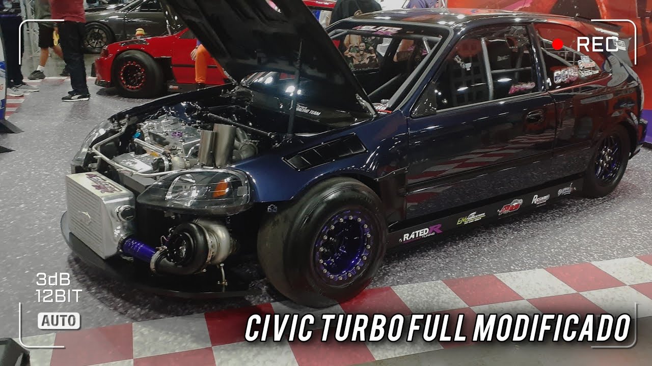 Civic Turbo Full Modificado en Puerto Rico - YouTube