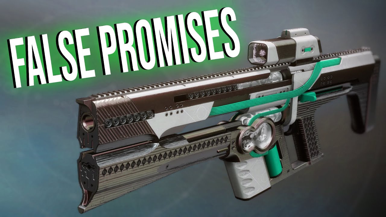 I Tested The New FALSE PROMISES Auto Rifle All Day: Destiny 2 Season of ...