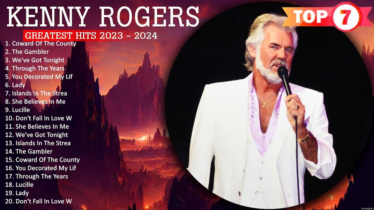 Best Songs Kenny Rogers Full Album 70s 80s 🎶 Kenny Rogers Greatest Hits ...