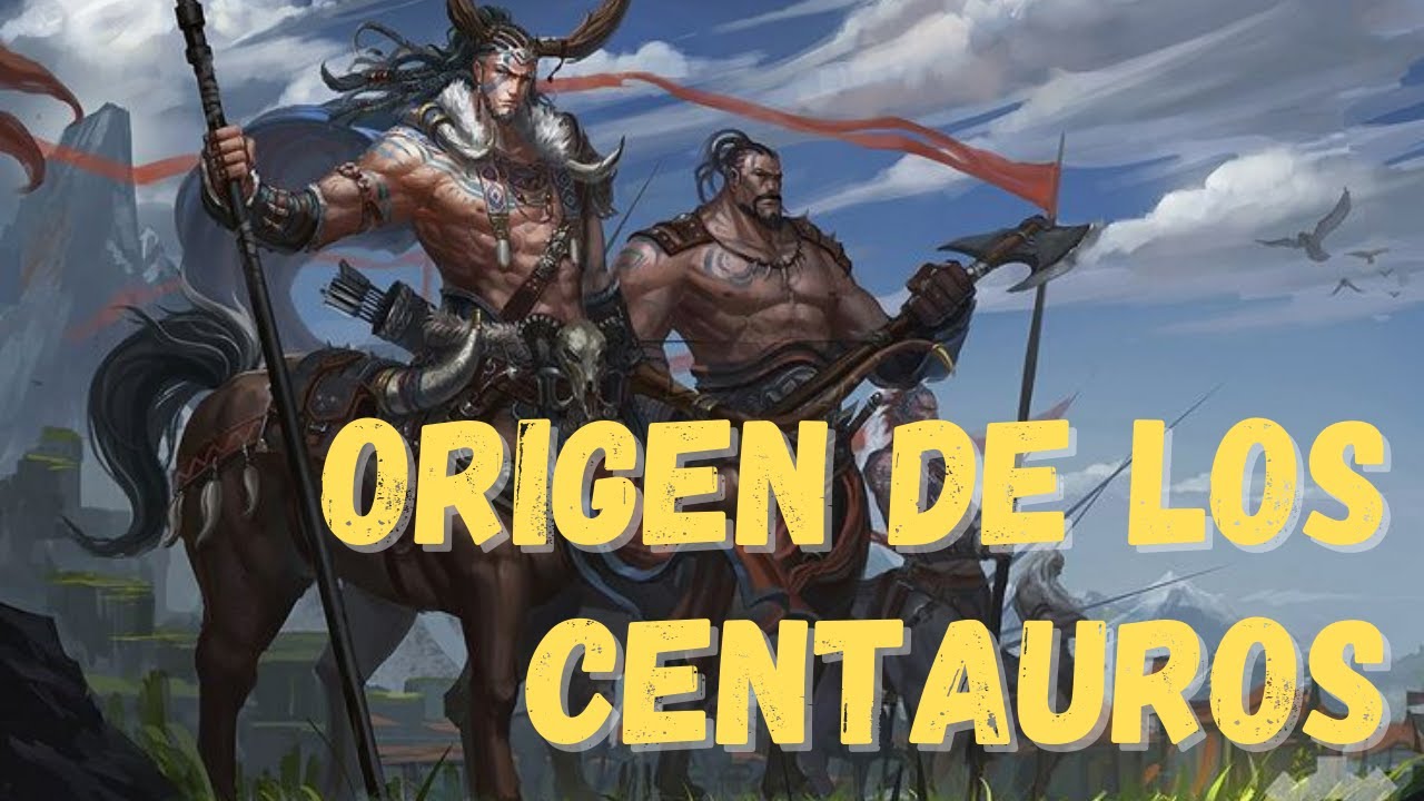 🐎 EL ORIGEN de los CENTAUROS | Criaturas Mitológicas Griegas | Mundo ...