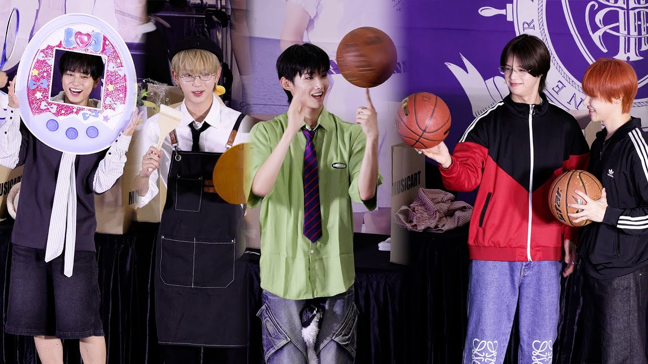 앤팀(&TEAM) Wearing fansign items 팬싸템 포토타임 | Fansign event • 240828 - YouTube