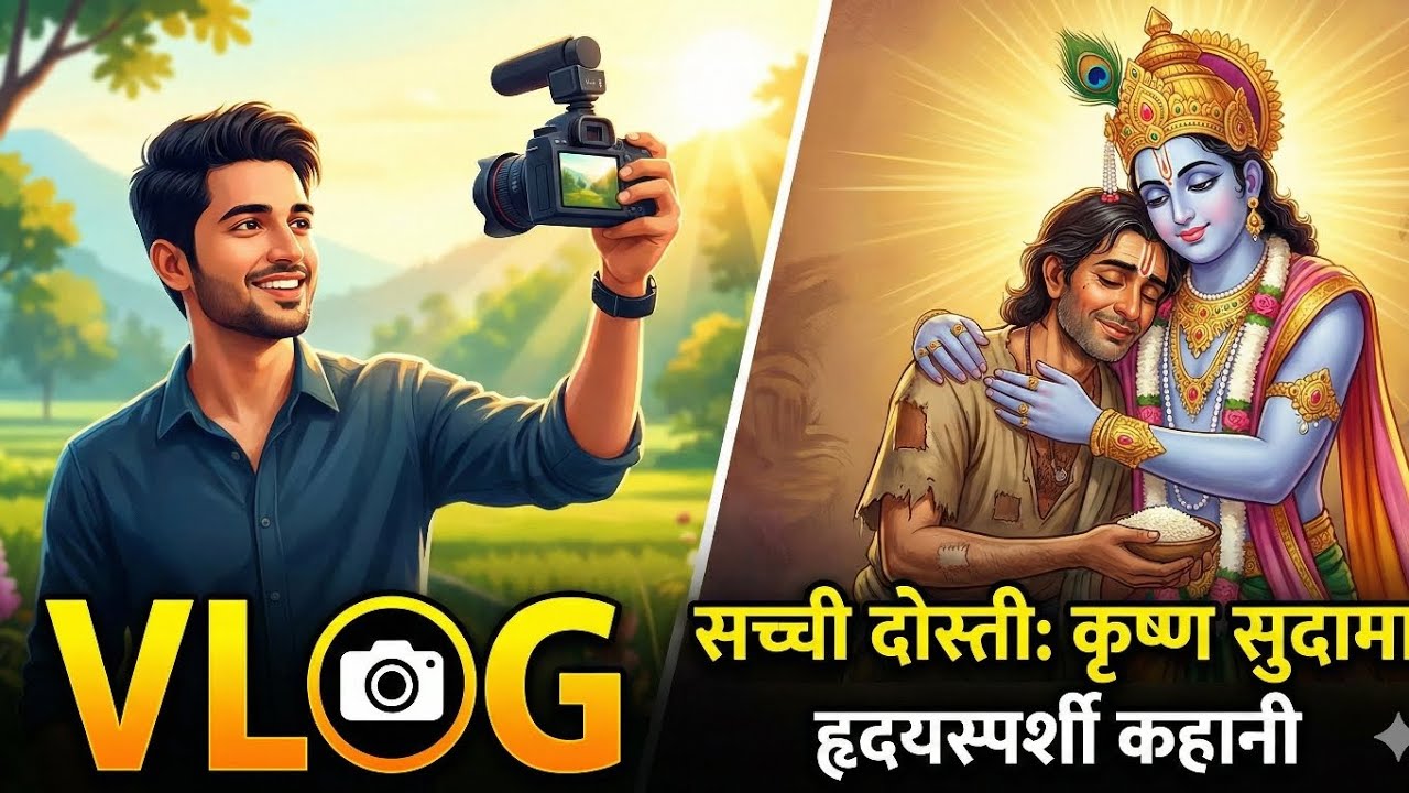 Garib Sudama ne Krishna se kya manga? 😭 | Vlog + Emotional Story# ...