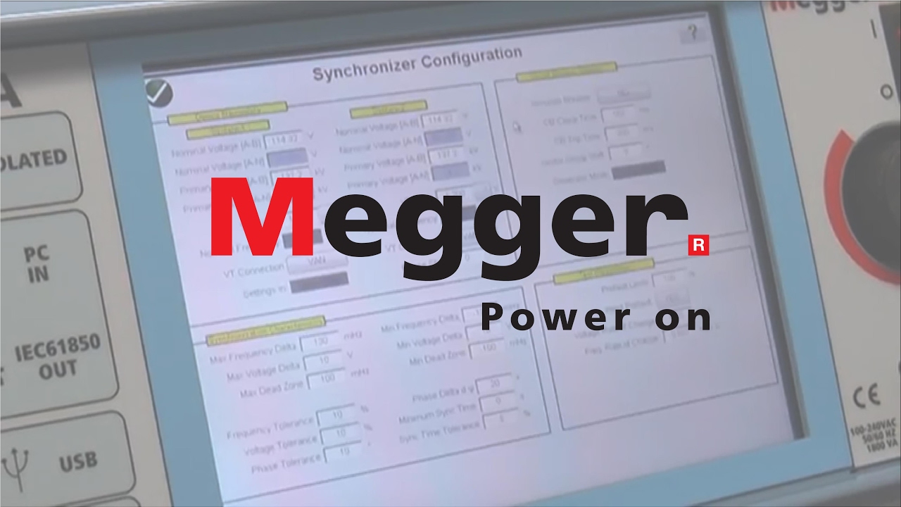 Synchroniser relay testing: get the most from your software - YouTube