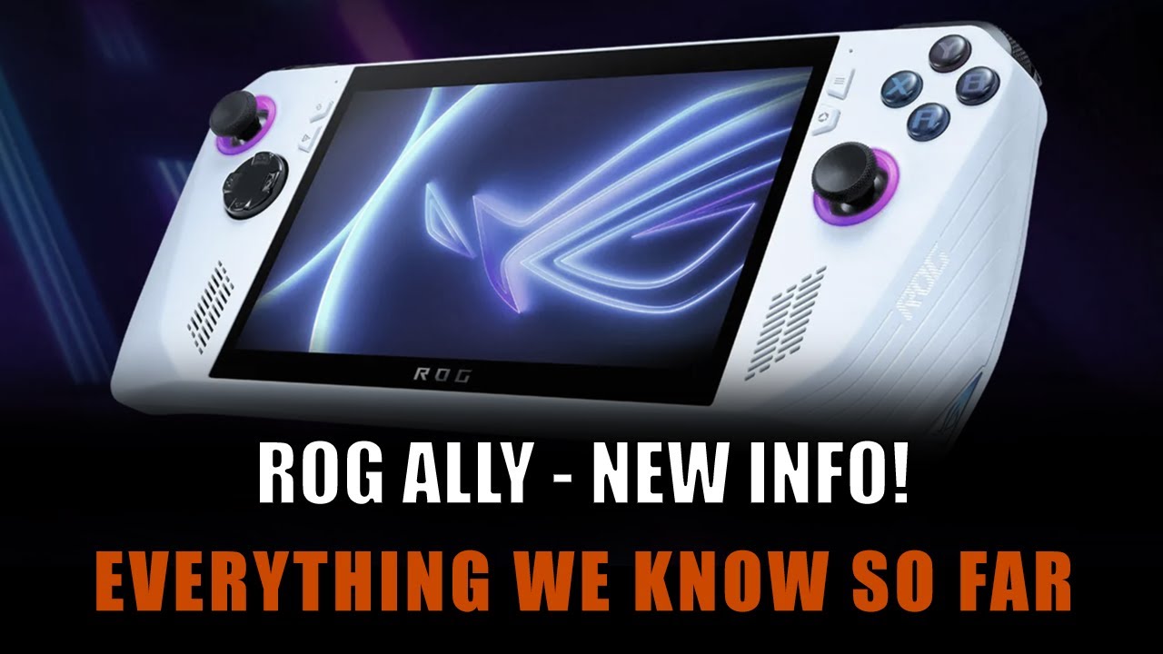 ROG ALLY - Everything We Know So Far - YouTube