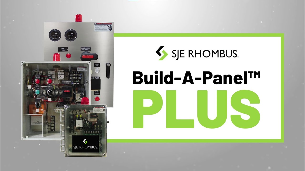 Build-A-Panel™ PLUS: Control Panels Engineered to Order! | SJE Rhombus ...