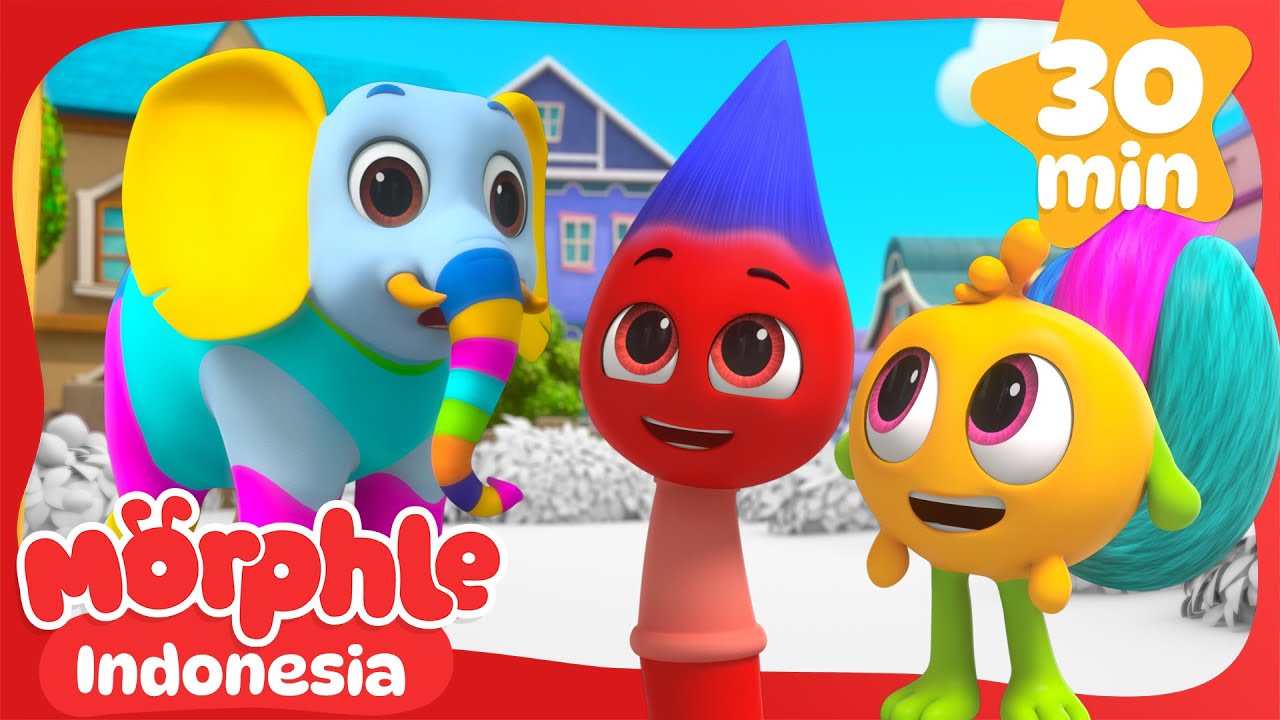 Morphle the Paintbrush | Morphle - Bahasa Indonesia | Kartun Populer ...