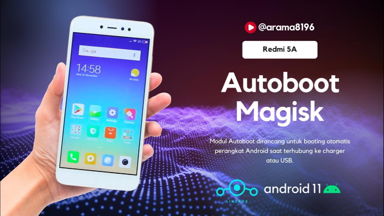 Autoboot Redmi 5A Menggunakan Magisk-Autoboot - YouTube