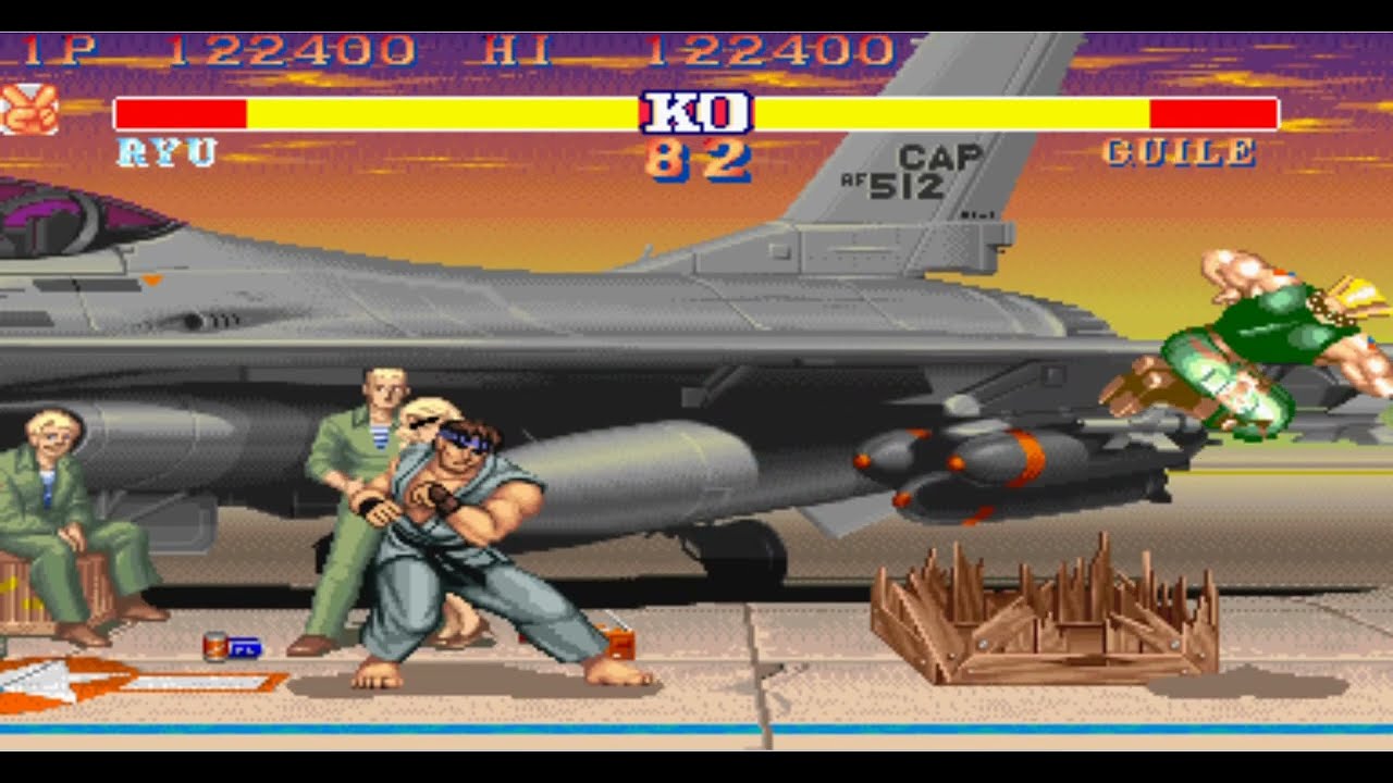 4K 60FPS Ryu Arcade 1992 in Street Fighter II Champion Edition - YouTube