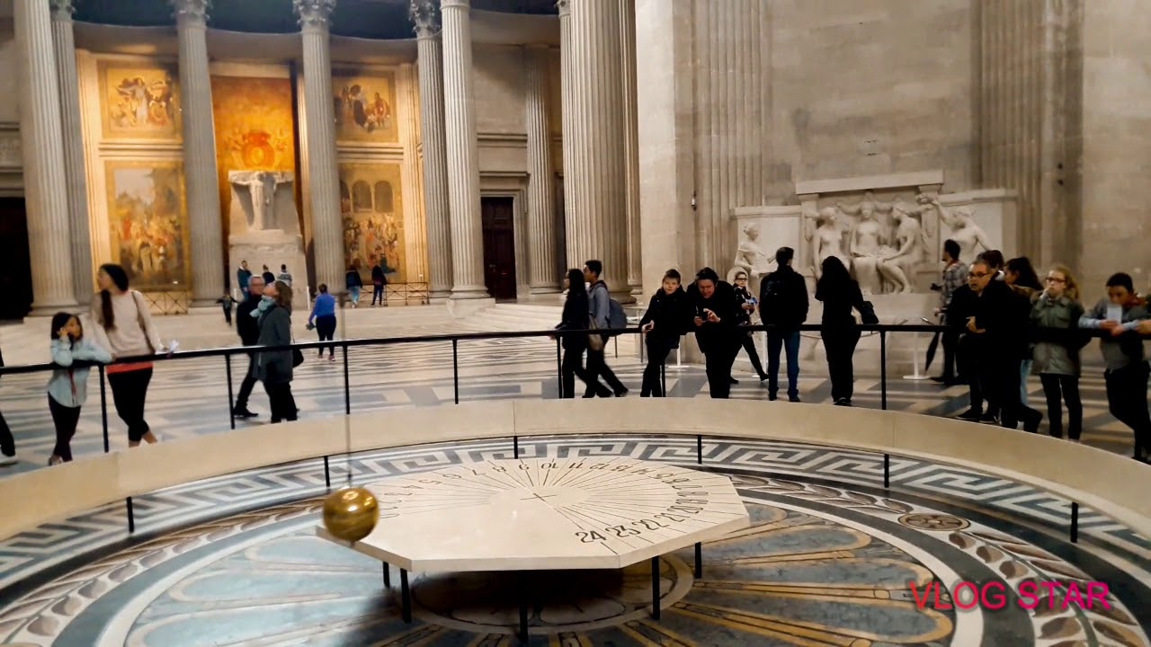 Foucault Pendulum @ Pantheon, Paris - YouTube