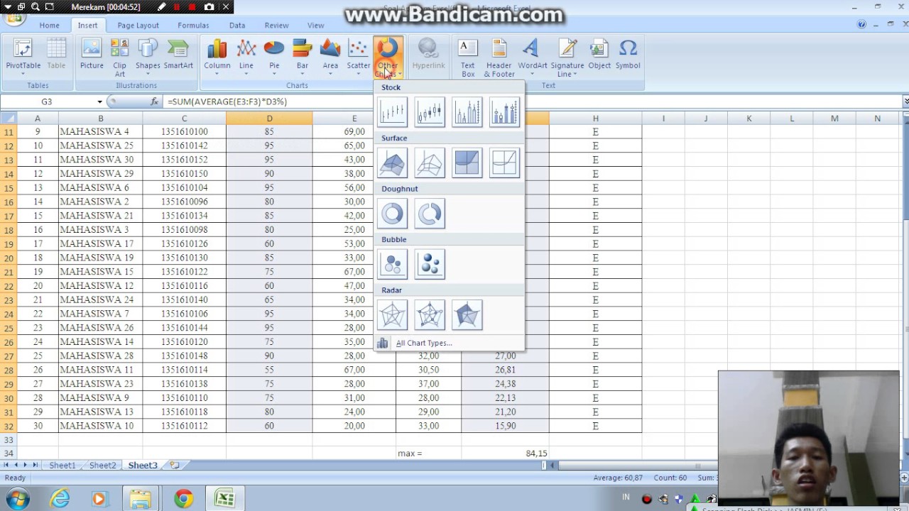 Tutorial Microsoft Excel Youtube 0922