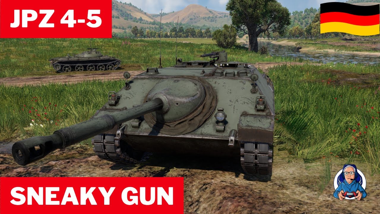 SNEAKY GUN WarThunder JPz 4-5 gameplay - YouTube