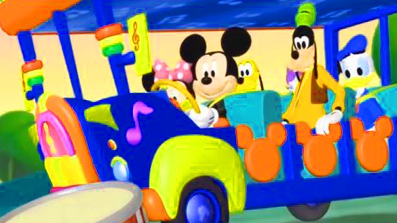 Mickey Get Ready Adventure With Bus - YouTube