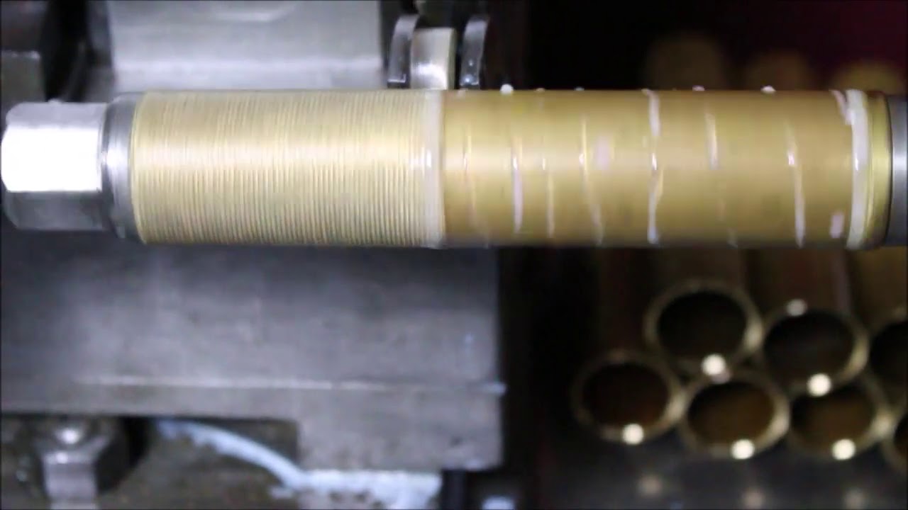 Diamond Knurling process as laryngoscope handle grip - YouTube