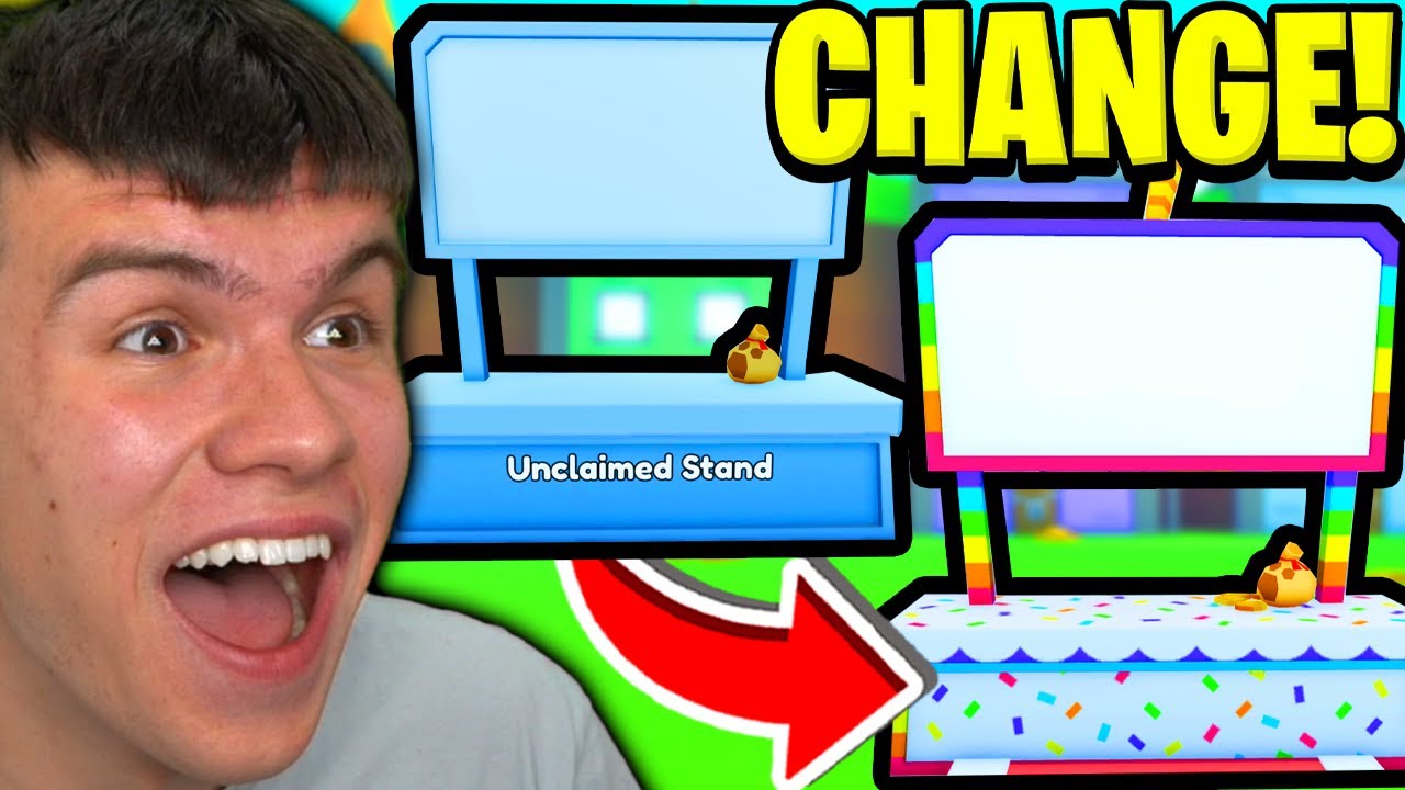 How To CHANGE Your BOOTH DESIGN In Roblox Pet Simulator X! (Roblox ...