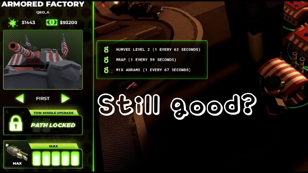 Mrap upgrade got nerfed. But is it still good? (Expert Mode) (TDX ...