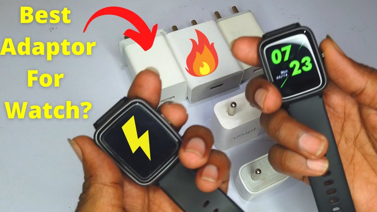 Best Charger Adapter for Watch || How To Increase Battery Backup of ...