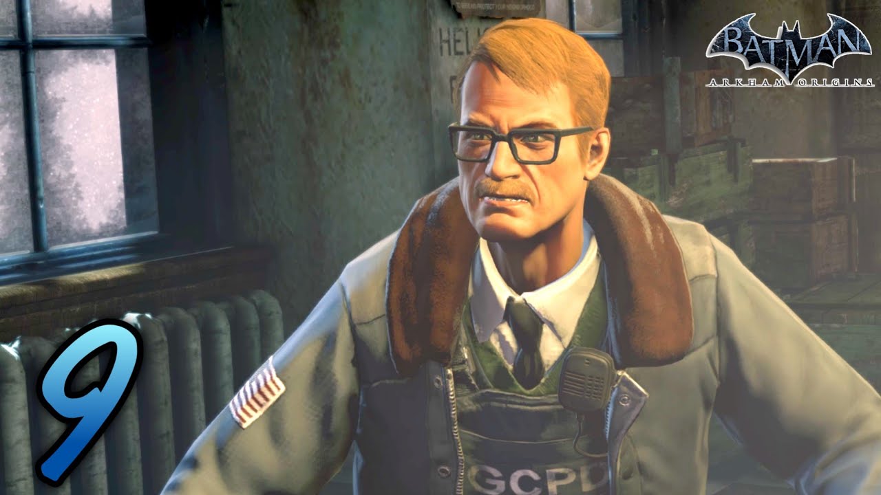 BATMAN ARKHAM ORIGINS WALKTHROUGH GAMEPLAY PART 9 - GCPD - YouTube
