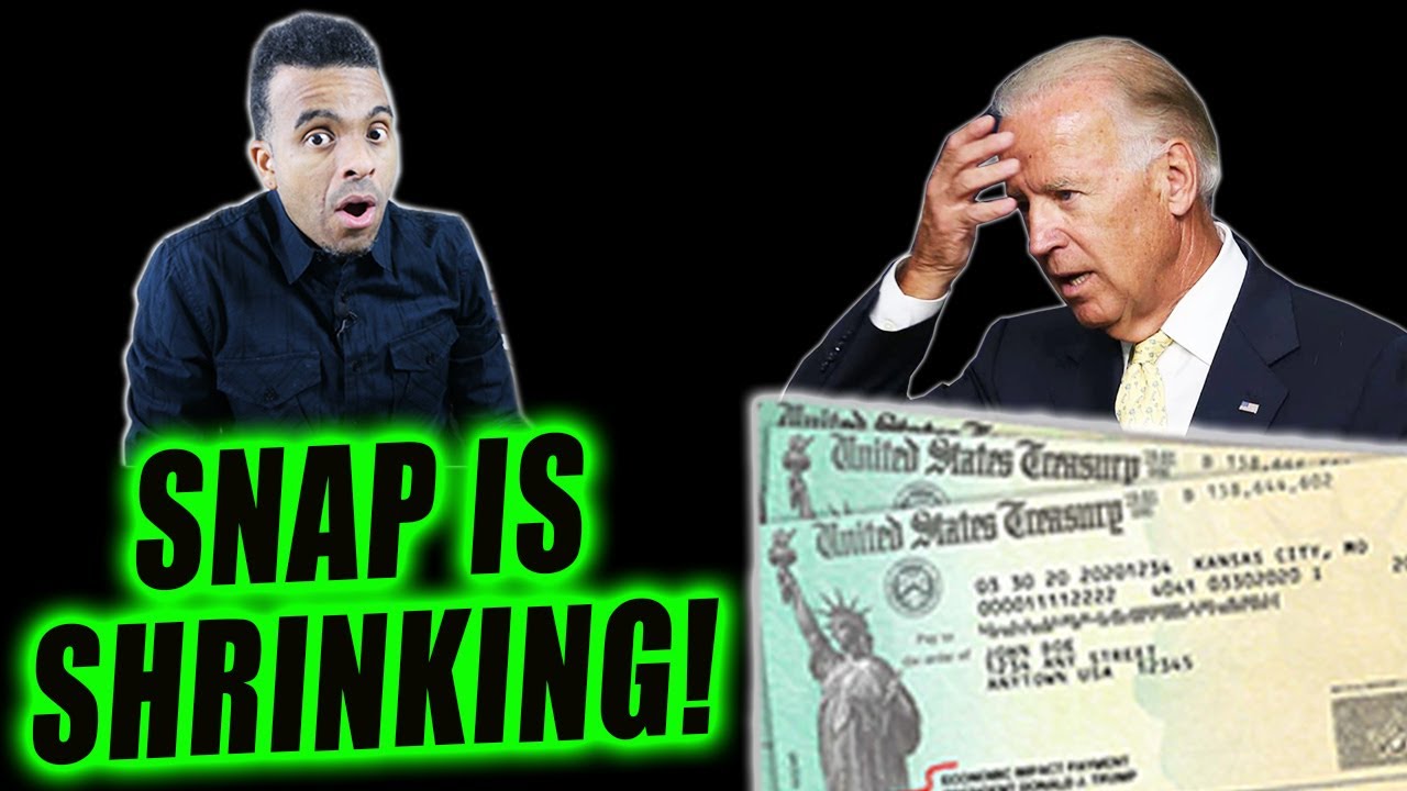 SNAP BENEFITS ARE SHRINKING, Details You Need to Know! - YouTube