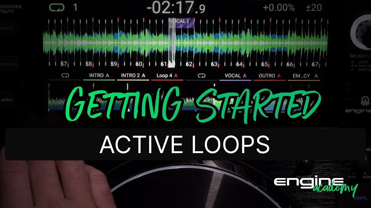 How To Use ACTIVE LOOPS on Engine DJ Hardware & Desktop - YouTube