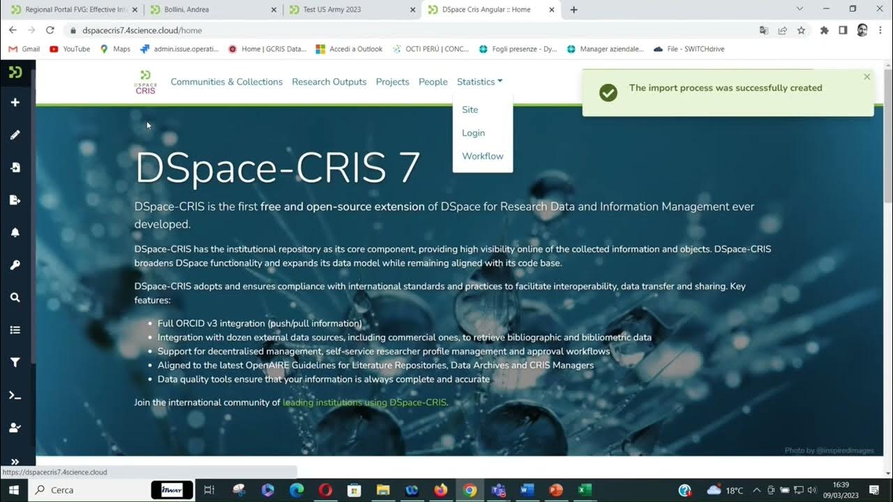 4Science DEMO: DSpace, DSpace CRIS and enhancements - YouTube
