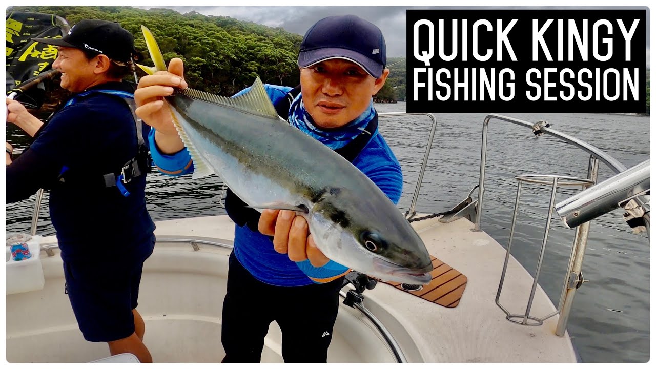 Kingfish session with a good laugh - YouTube