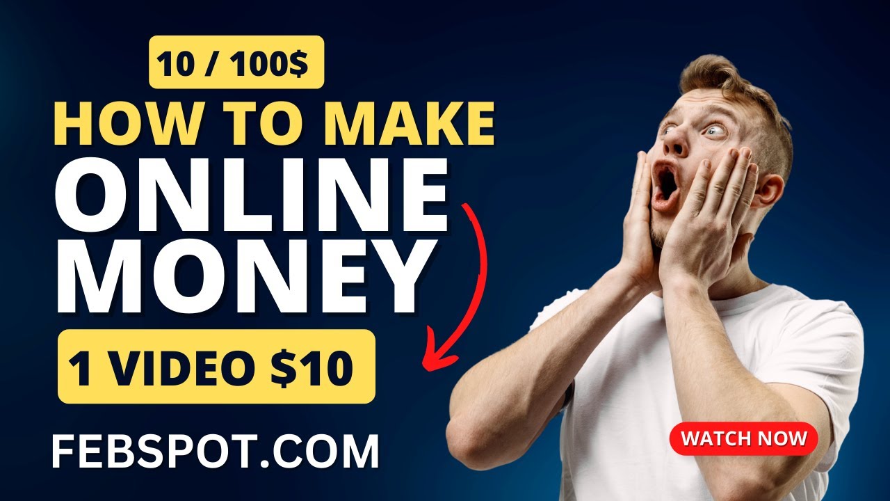 How to make Febspot site : 1 video 10 $ genuine earning website #emoney ...