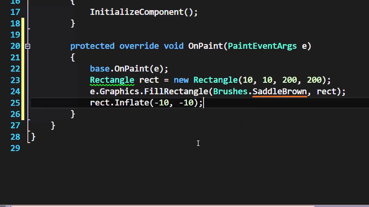 C Draw String Wrapped In Winforms Youtube 5994
