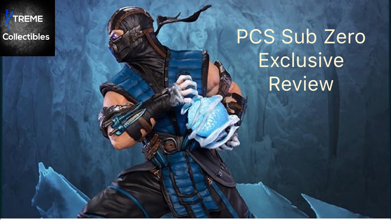 Pop Culture Shock Toys MKX Sub Zero Exclusive Review - YouTube