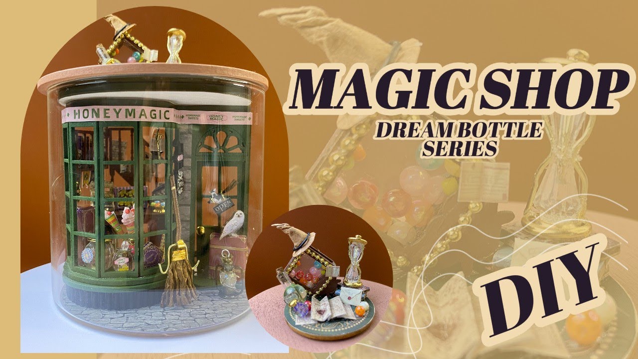 Magic Shop DIY Miniature Dollhouse Kit #miniature #diy #relaxing # ...