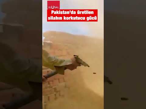 Pakistan yapımı silahın gücü #shorts #pakistan #silah #keşfet