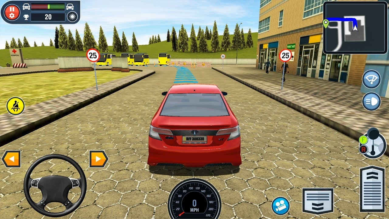 Driving Course (Driving School) | Gameplay Android - YouTube