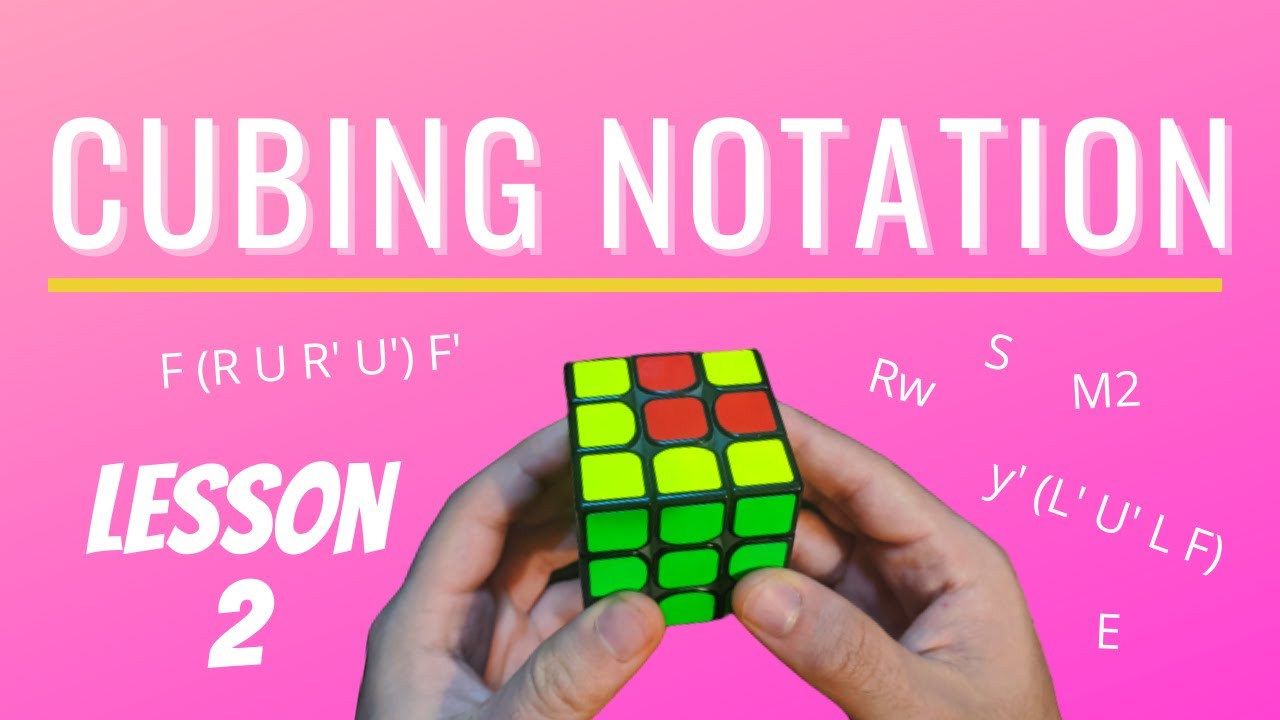 How to solve the Rubik’s Cube - Lesson 2: Notations and Rotations - YouTube