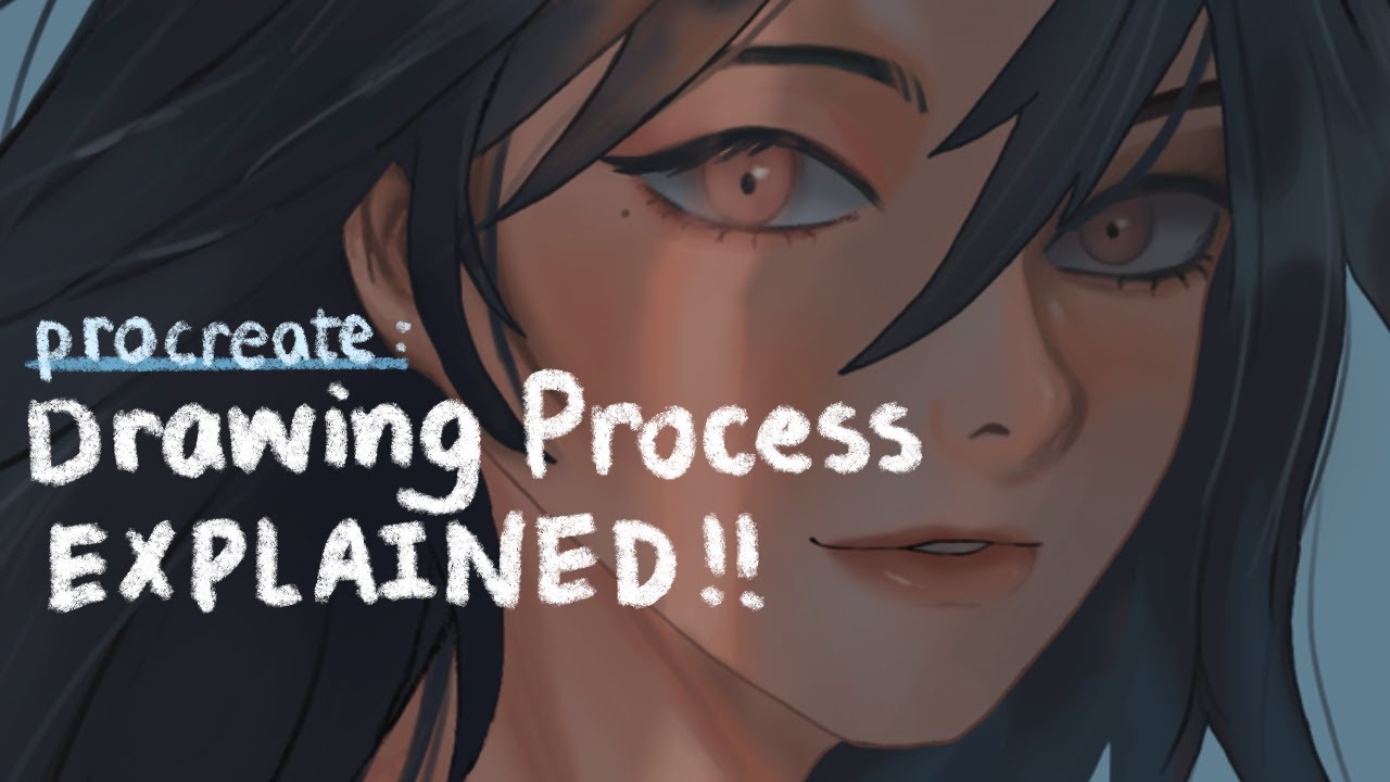 【DRAW】Drawing Process Explained | Time Lapse | Procreate - YouTube