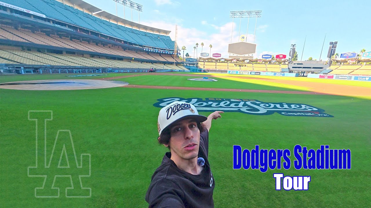 Inside The Dodger Stadium in LA - YouTube
