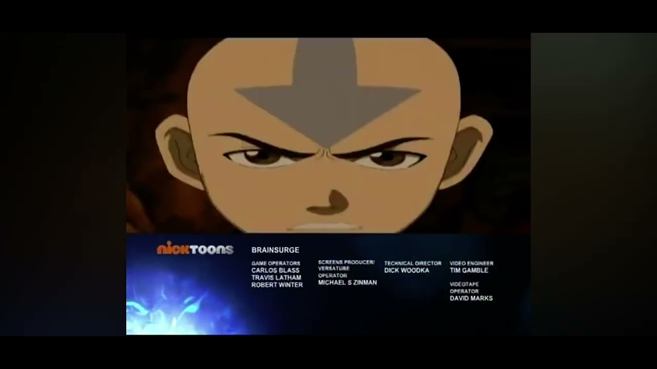 Nicktoons- Avatar Extras promo + Brainsurge primetime credits (August 6 ...