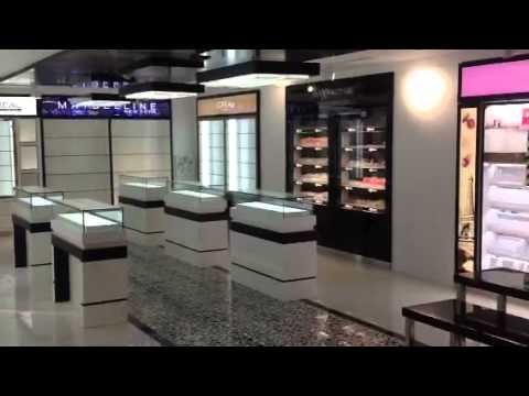 Cube wooden interior design - YouTube