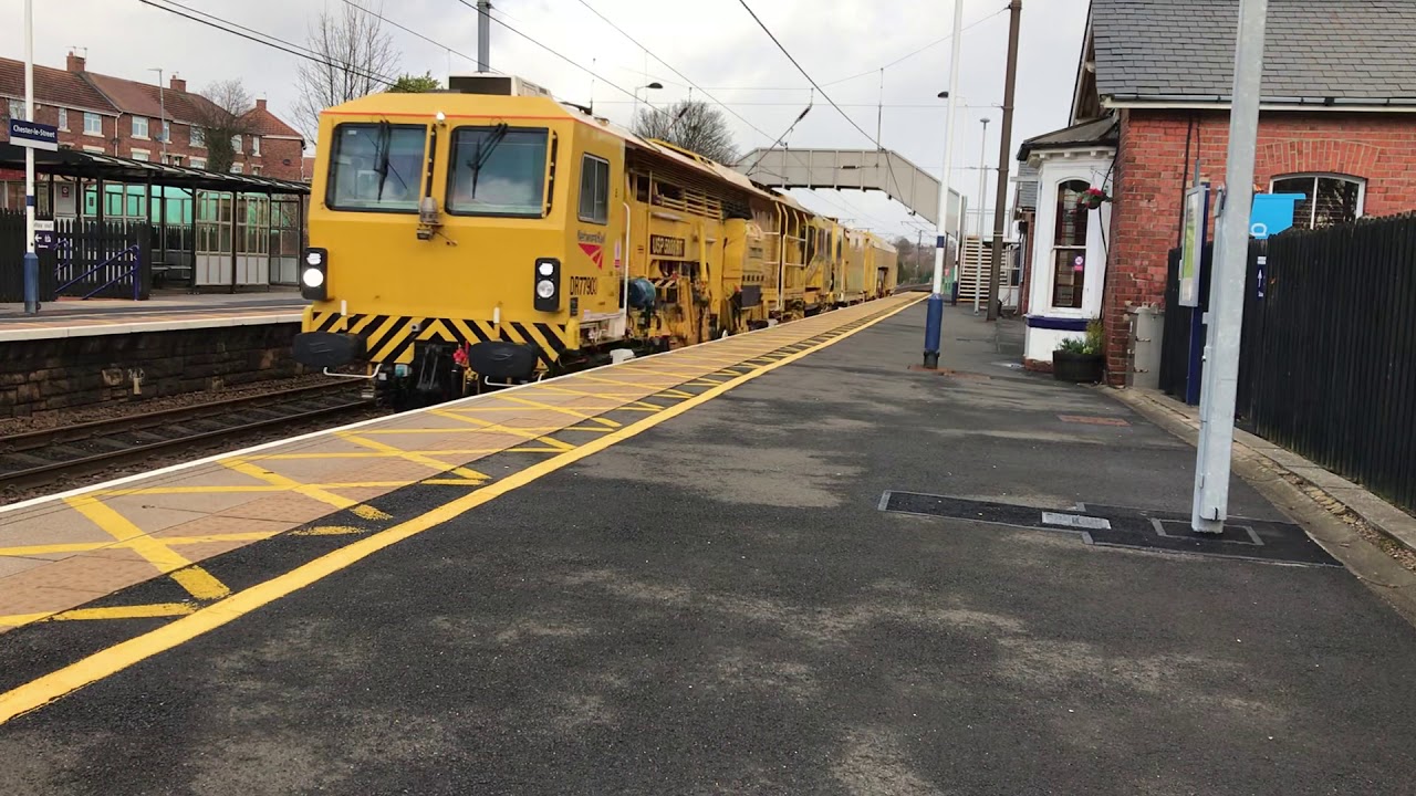 Network rail train passing Chester le street 22.02.20 - YouTube