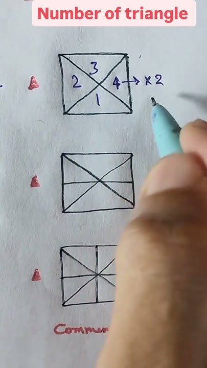 reasoning tricks triangle counting - YouTube