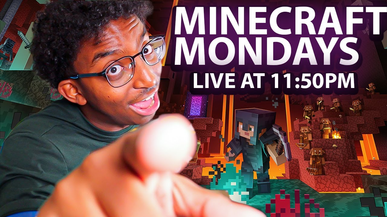 MINECRAFT MANHUNT MONDAYS EPS 001 W/ MO RACKS - YouTube