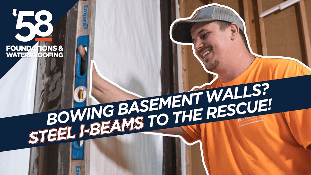 How to Identify and Repair a Bowing Wall - YouTube