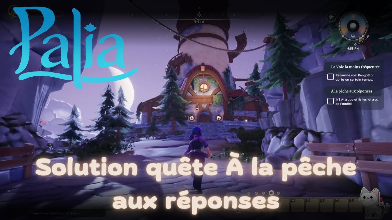 Solution quête À la pêche aux réponses | Palia - YouTube