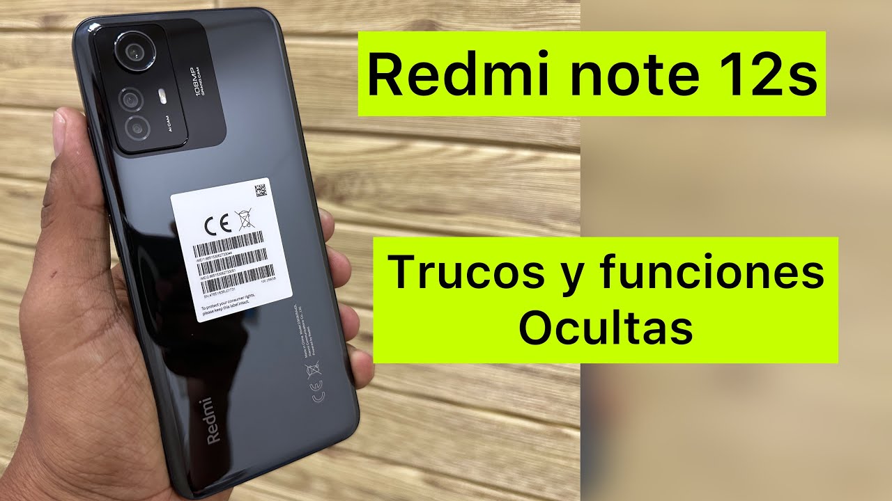 Xiaomi redmi note 12s [ trucos y funciones ocultas ] - YouTube