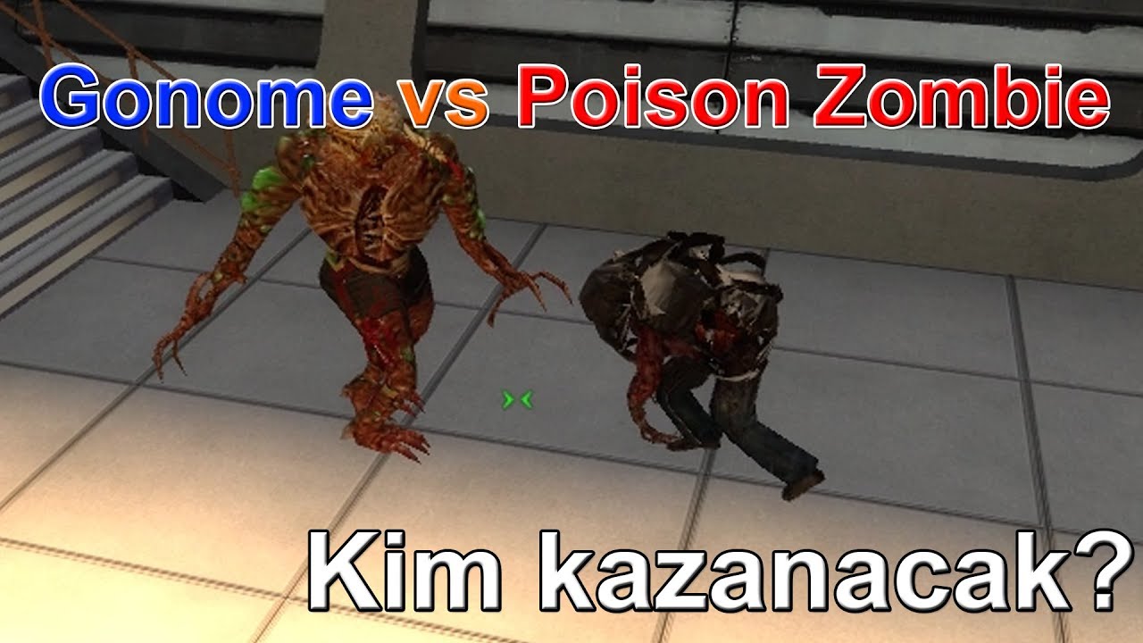 GMOD Gonome vs Poison Zombie - YouTube
