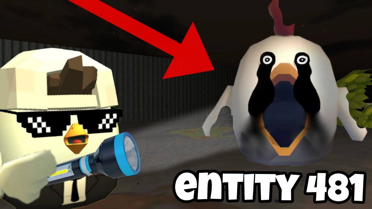 😨 entity 481 in chicken gun..!! can we spawn entity 481?? trying some ...