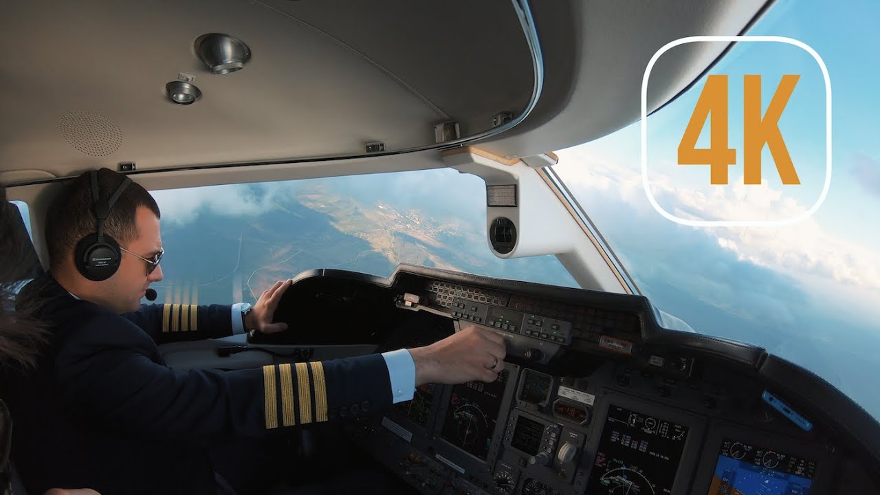 FINALLY going home on PRIVATE JET! Learjet 60XR in 4K - YouTube