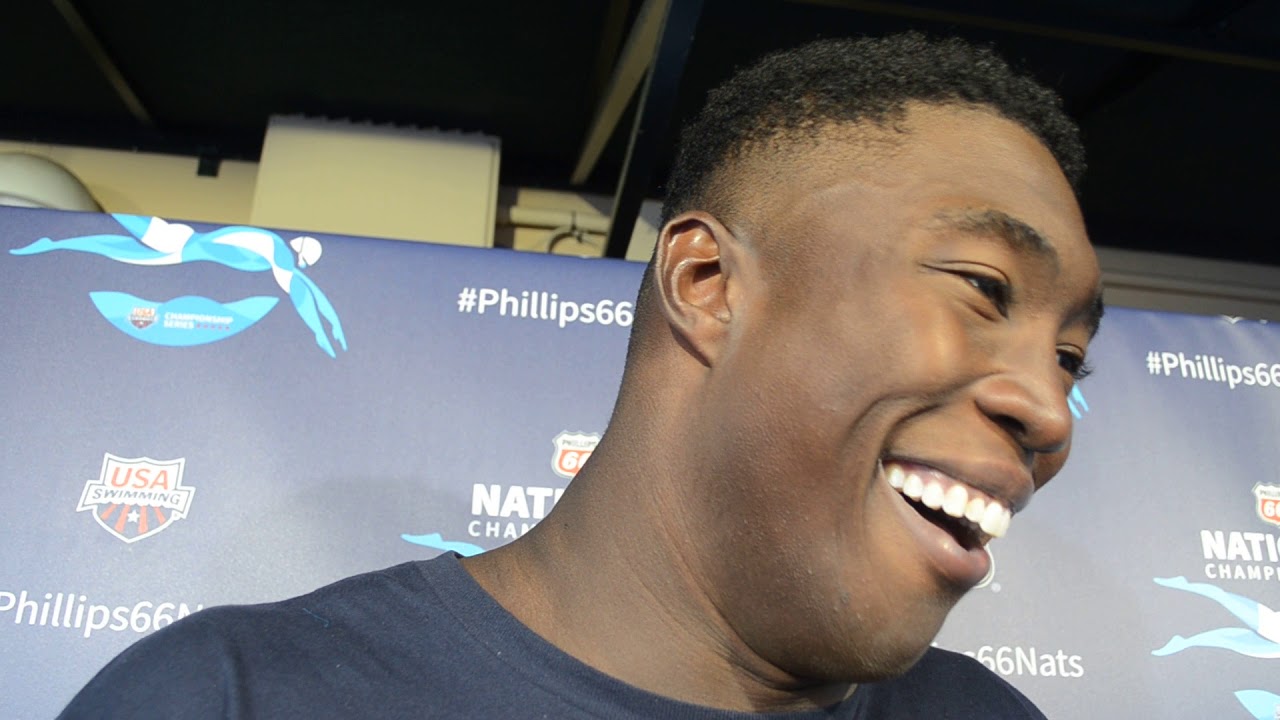 Reece Whitley talks about first national title - YouTube