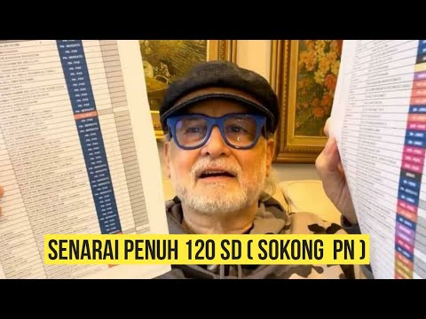 Rupanya ini senarai penuh 120 SD yang dikumpulkan PN ( lelaki ini Berjaya dedahkan ) - YouTube