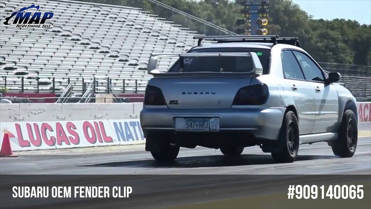 Subaru Impreza WRX / STI Fender Clips | SUBARU 909140065 GENUINE OEM ...