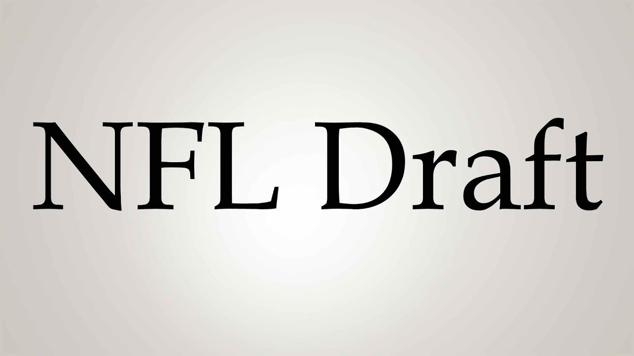How to Pronounce ''NFL Draft'' - YouTube