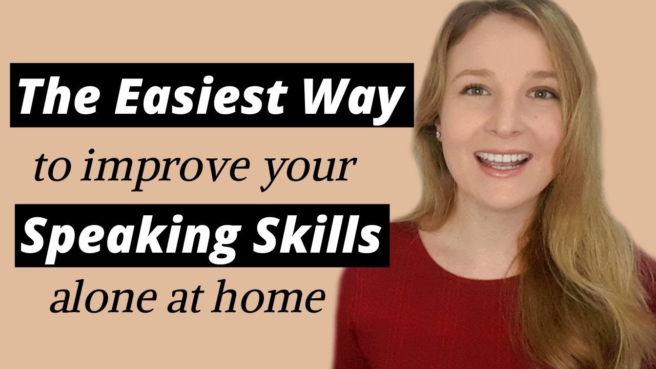 The EASIEST way to practice ENGLISH SPEAKING ALONE AT HOME in 2020 ...